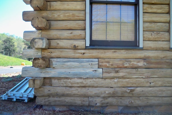 Log Replacement | American Log Cabin Restoration
